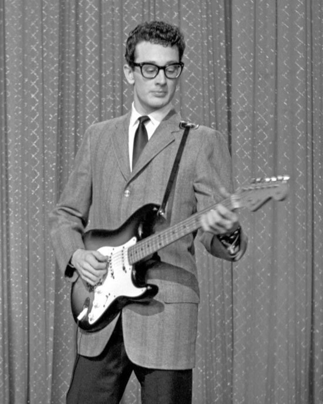 Rock & Roll Singer BUDDY HOLLY Glossy 8x10 or 11x14 Photo the Crickets ...