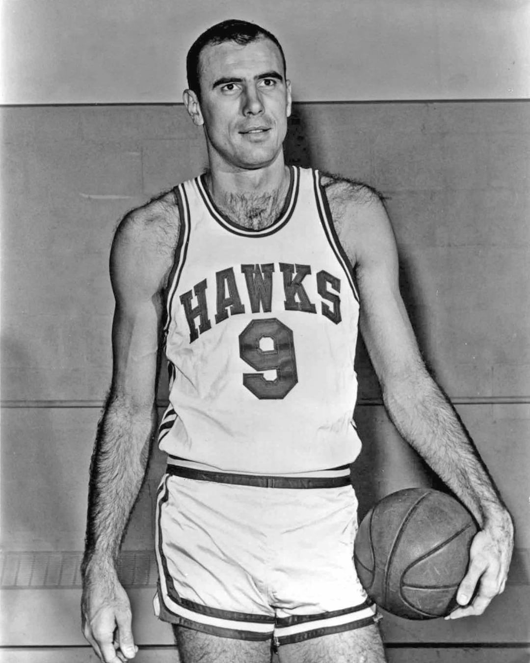 Basketball Legend BOB PETTIT Glossy 8x10 or 11x14 Photo St. Louis Hawks ...