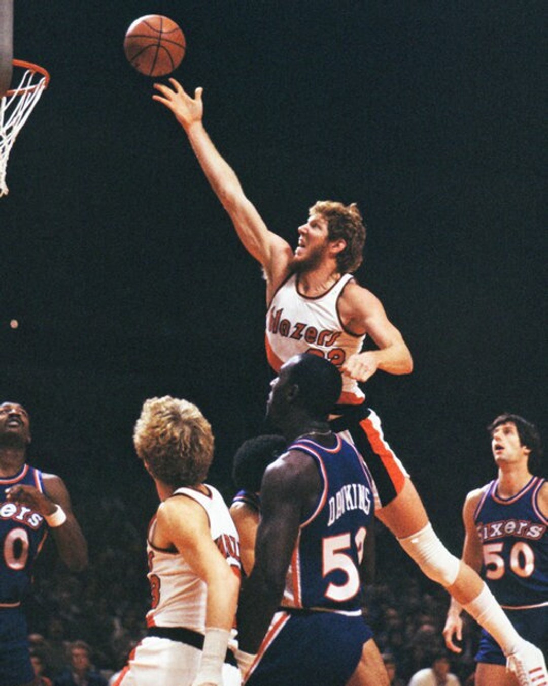 Basketball Legend BILL WALTON Glossy 8x10 or 11x14 Photo Portland Trail ...