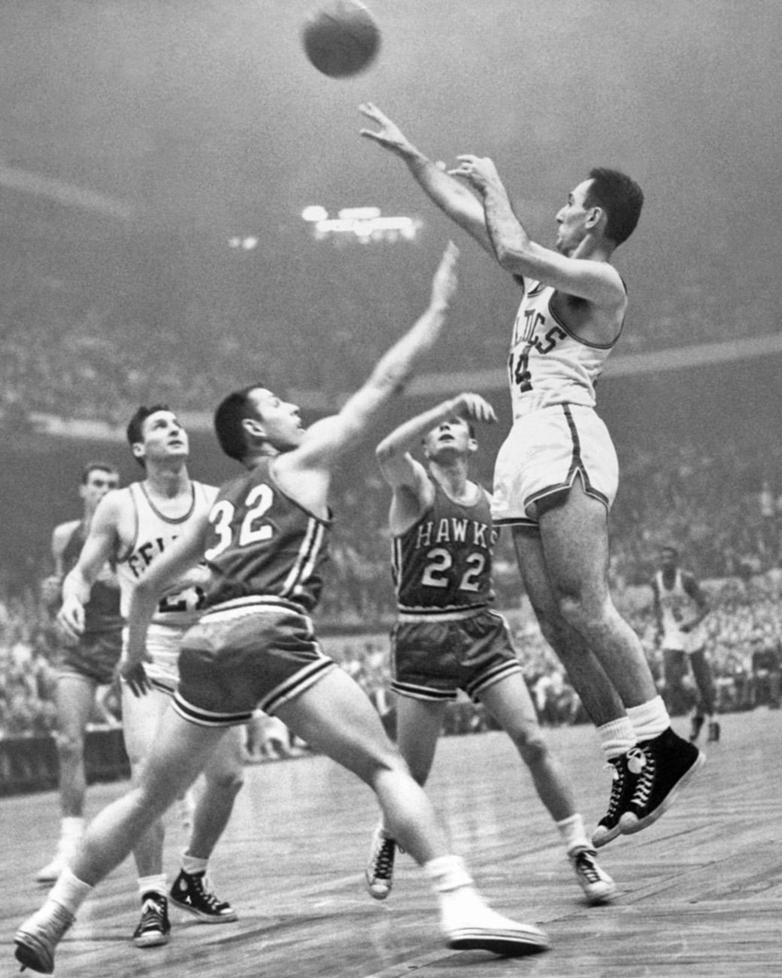 Basketball Legend BOB COUSY Glossy 8x10 or 11x14 Photo Boston Celtics ...