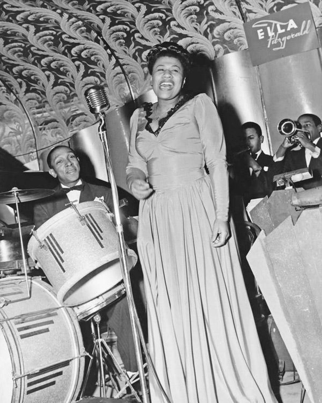 Famous Jazz Singer ELLA FITZGERALD Glossy 8x10, 11x14 or 16x20 Photo ...