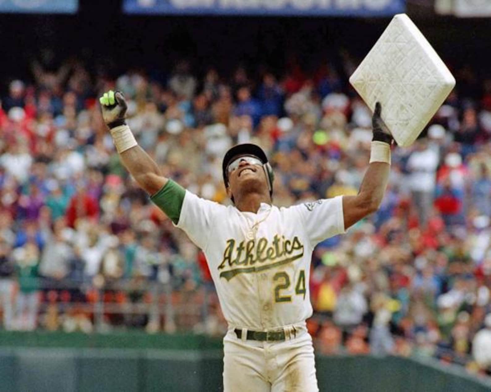 Baseball Legend RICKEY HENDERSON 8x10 or 11x14 Glossy Photo Oakland A's ...