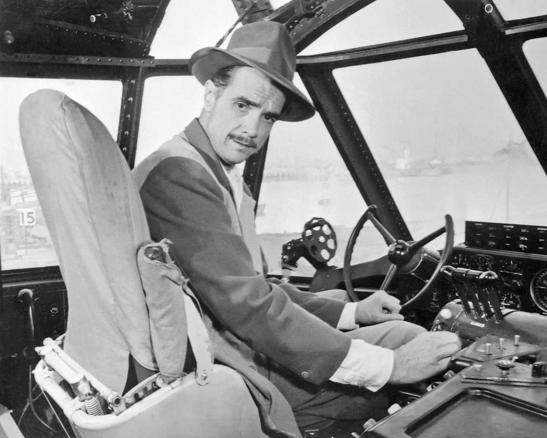 Pioneer Aviators HOWARD HUGHES Glossy 8x10 or 11x14 Photo Flying Boat ...
