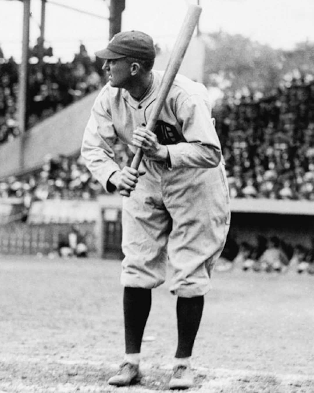 Baseball Legend TY COBB Glossy 8x10 or 11x14 Photo Detroit Tigers Print ...