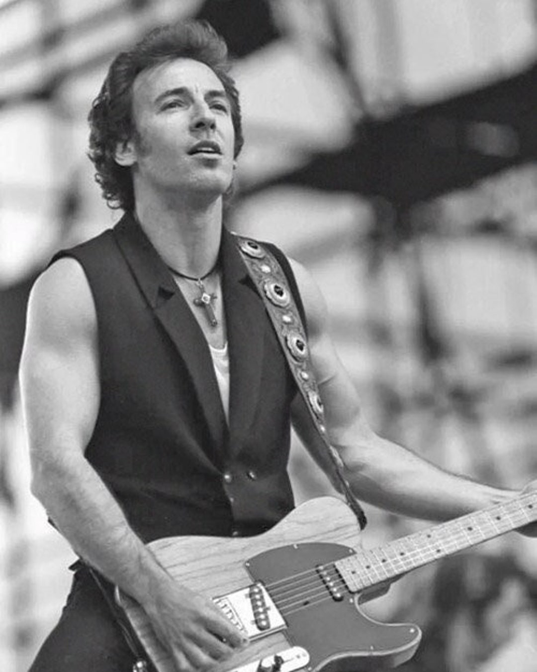 Famous Rock Singer BRUCE SPRINGSTEEN Glossy 8x10 or 11x14 Photo Print ...