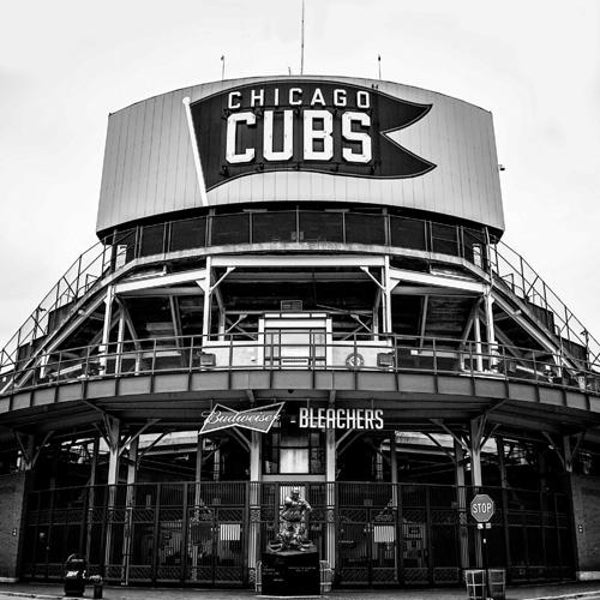 Chicago Cubs Print - Etsy