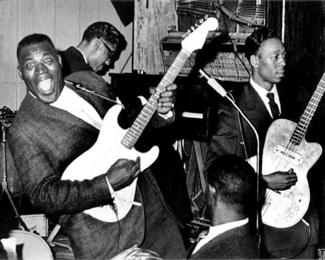 Blues Singer HOWLIN WOLF Glossy 8x10 or 11x14 Photo Jazz Legend Print ...