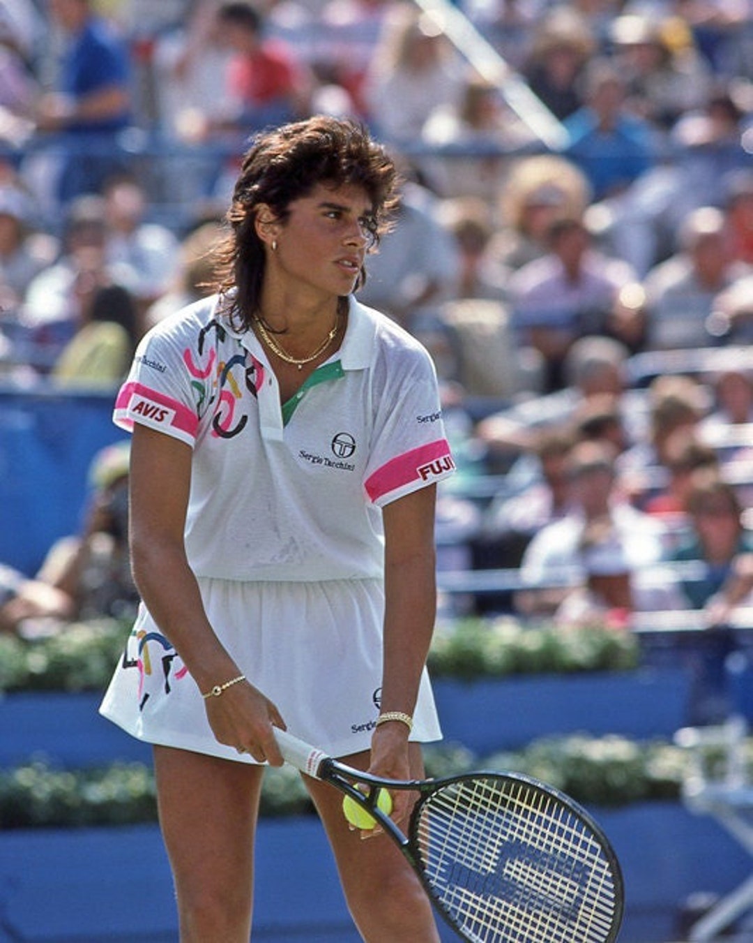 Tennis Legend GABRIELA SABATINI Glossy 8x10 or 11x14 Photo US Open ...