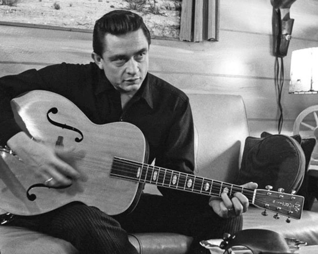 Famous Country Singer JOHNNY CASH Glossy 8x10, 11x14 or 16x20 Photo ...