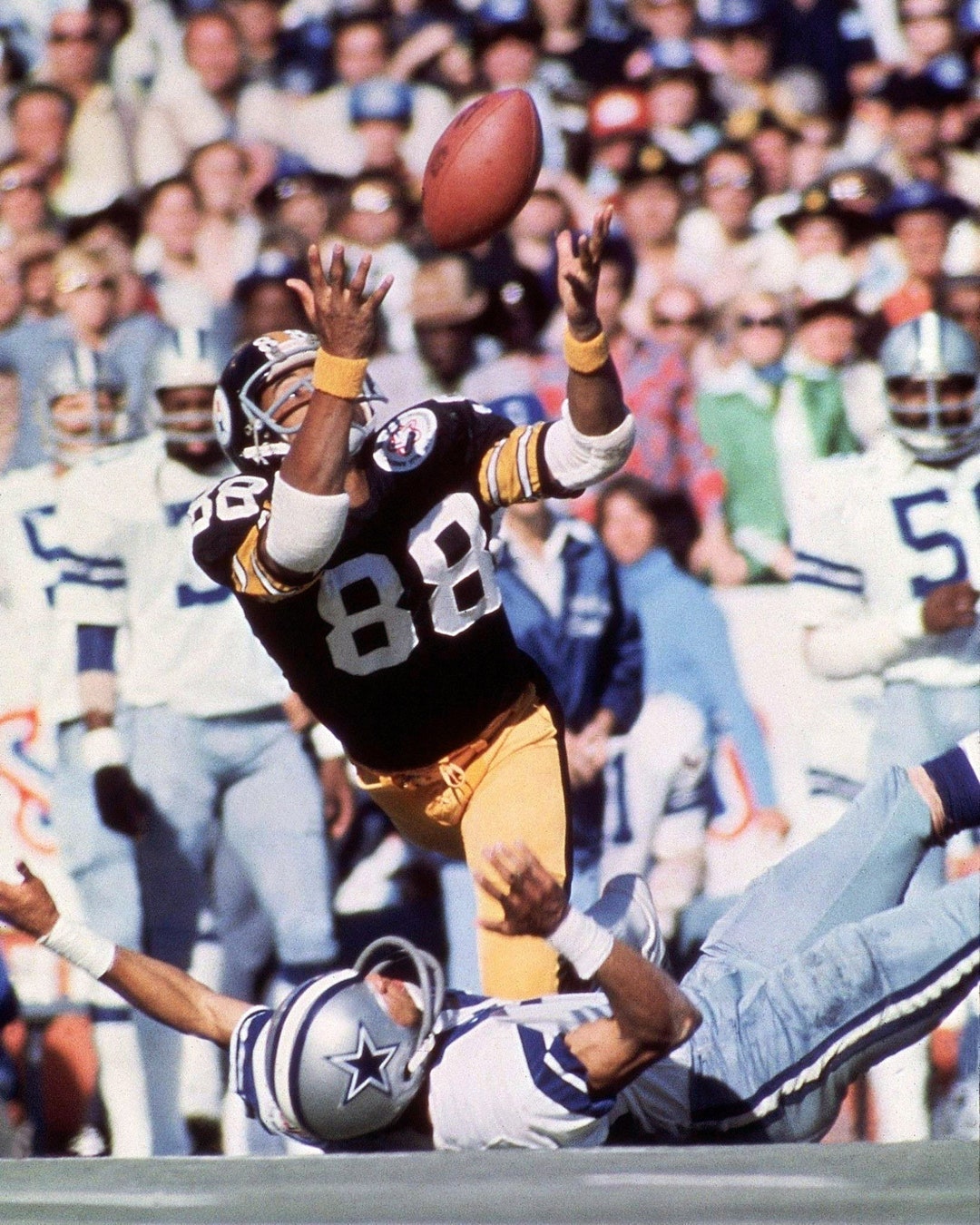 Hall of Famer LYNN SWANN Glossy 8x10 Photo Pittsburgh Steelers Print ...