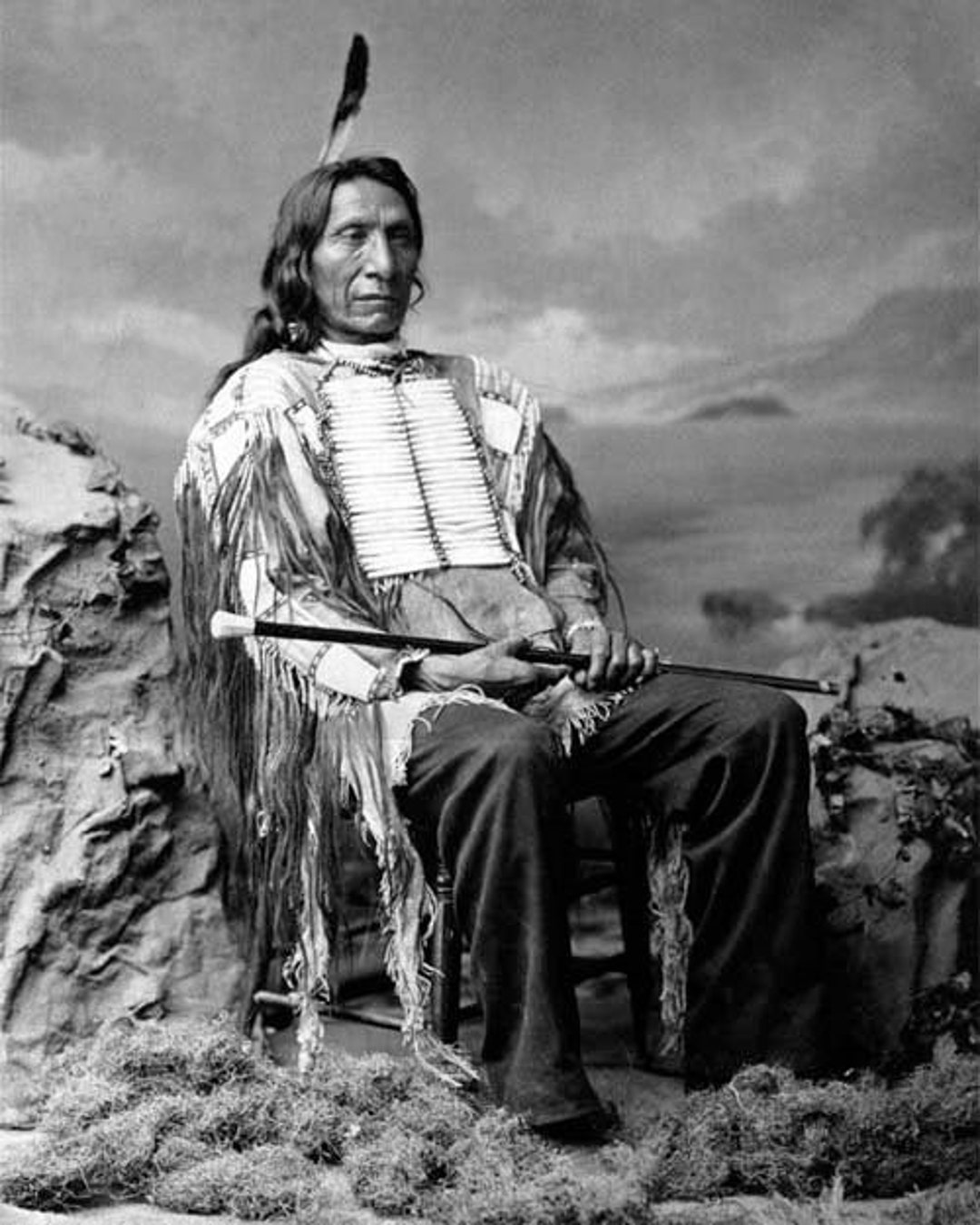 Sioux CHIEF RED CLOUD Glossy 8x10 or 11x14 Photo Print Native American ...