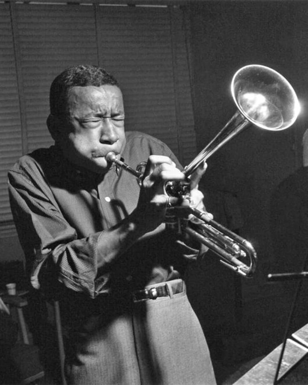 Jazz Trumpeter LEE MORGAN Glossy 8x10 or 11x14 Photo Music Legend Print ...