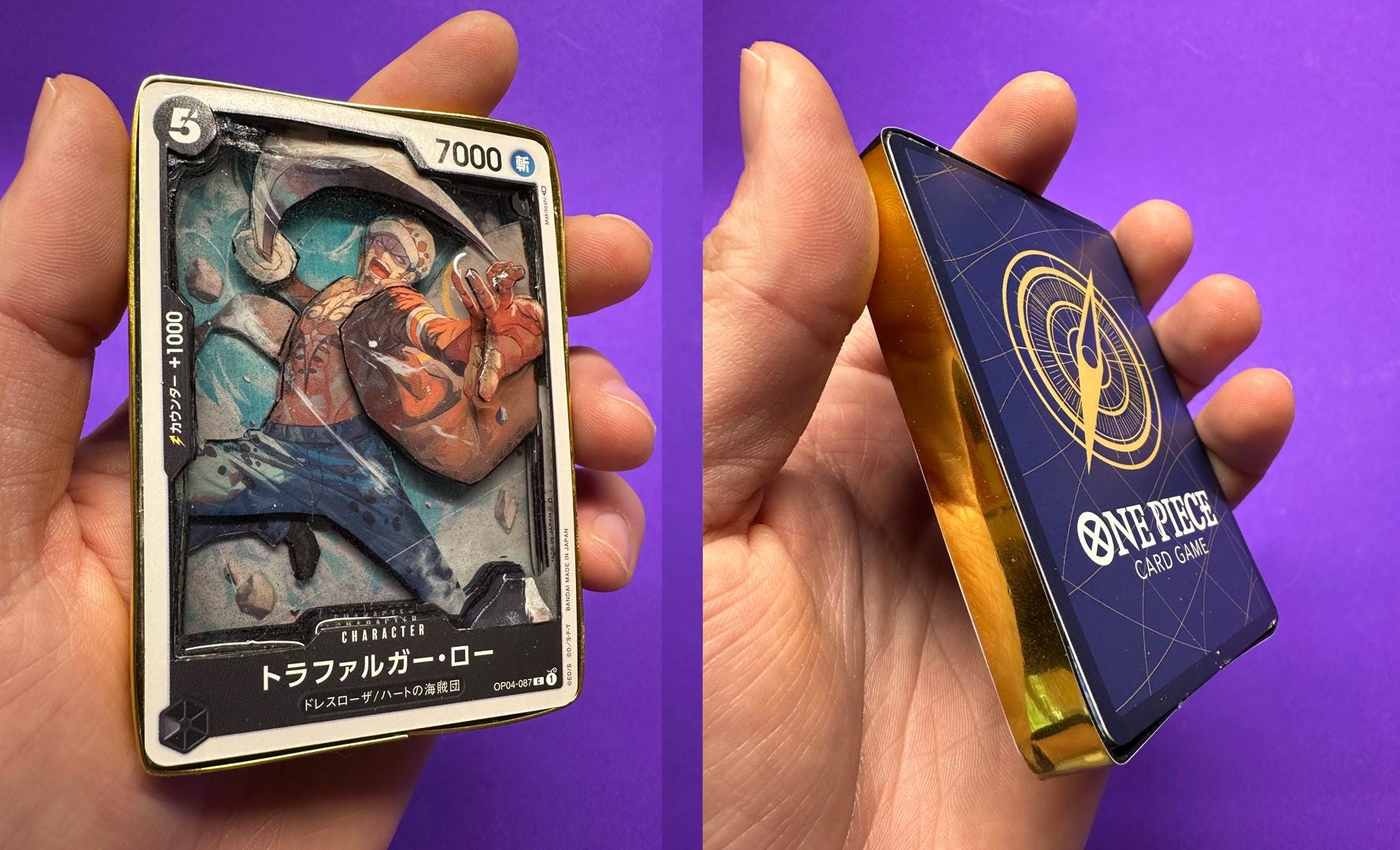 One Piece TCG - 3D Resin Epoxy Cards - Etsy