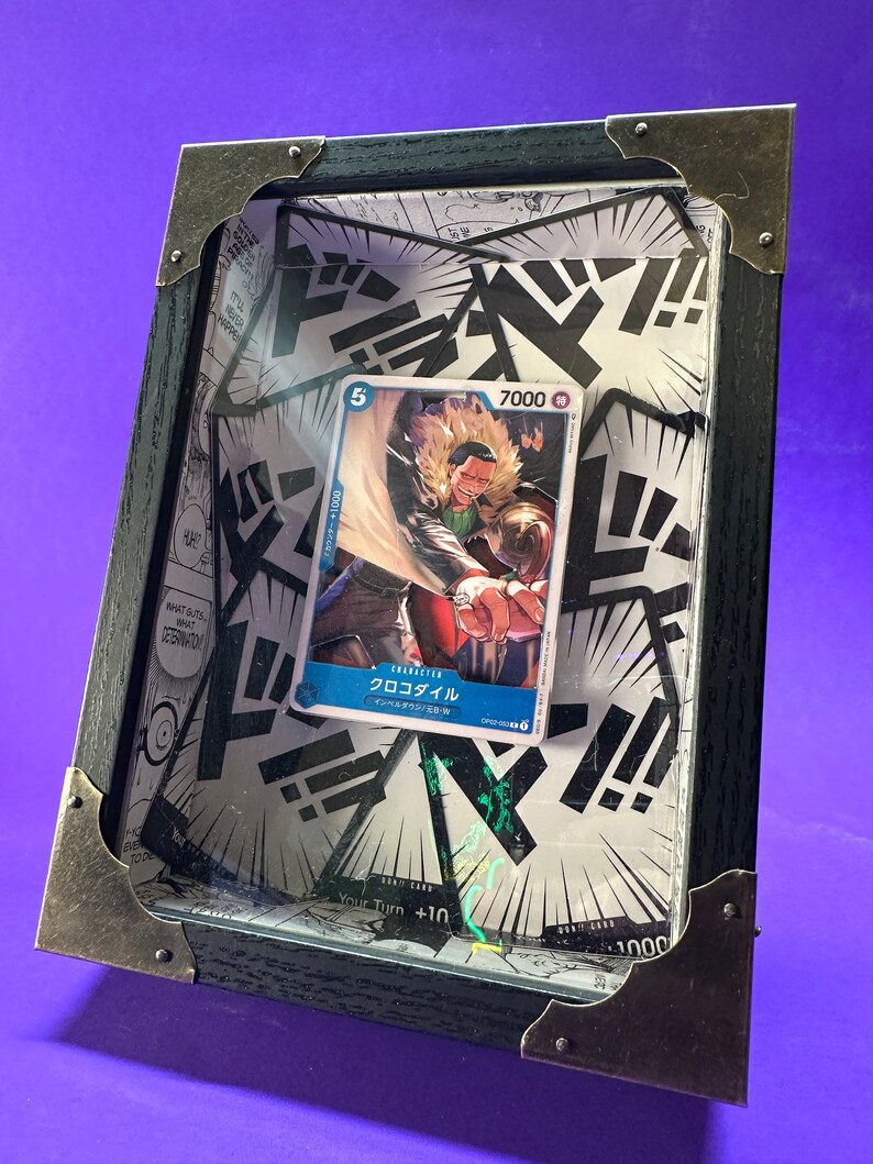 Straw Hat Pirates Villains - 3D One Piece Shadow Boxes - Etsy