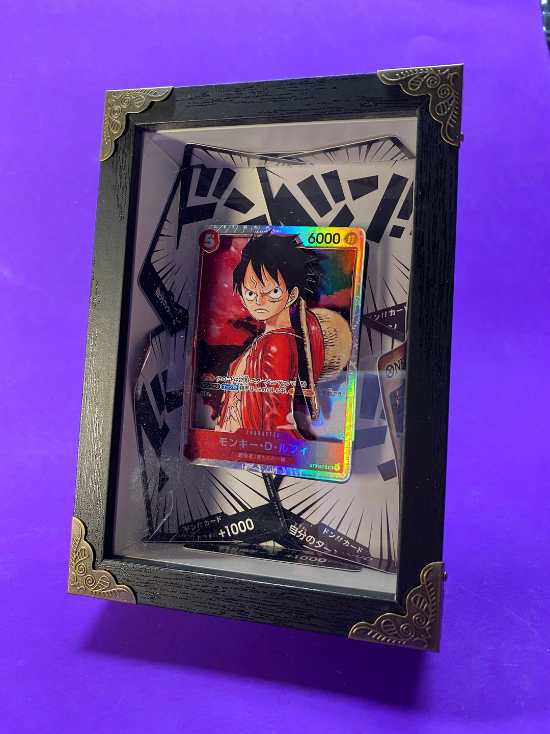 One Piece TCG 3D Shadow Boxes DON Edition Monkey D. Luffy - Etsy