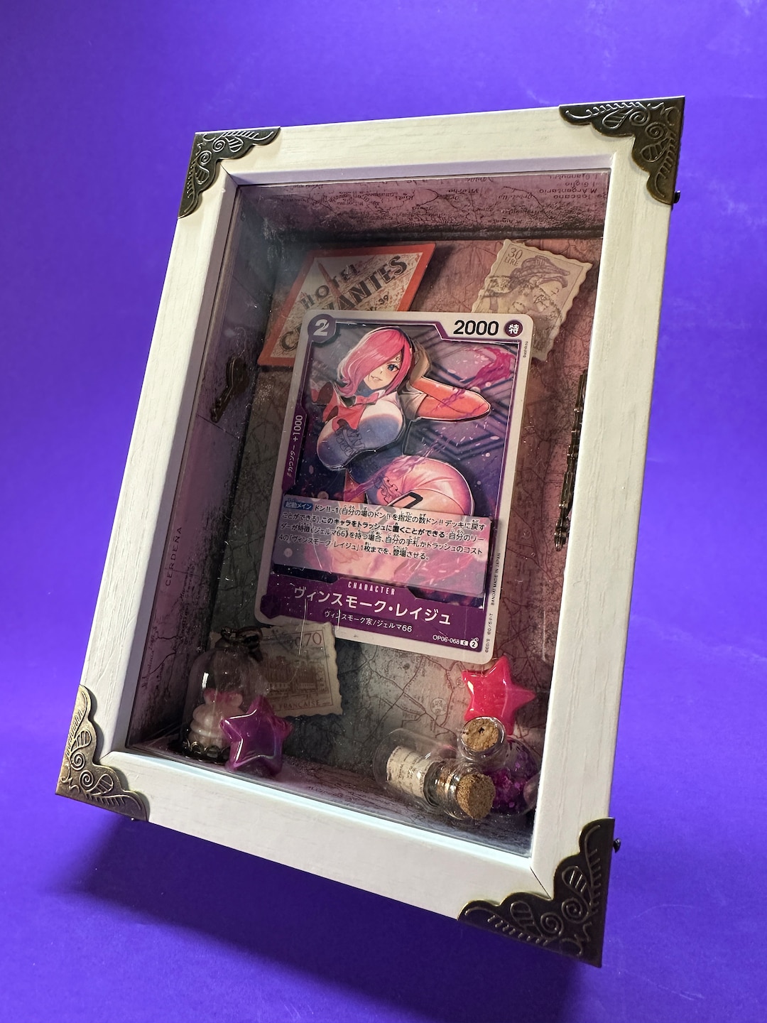 One Piece TCG 3D Shadow Boxes - MAPS!! Edition - Vinsmoke Reiju (poison ...