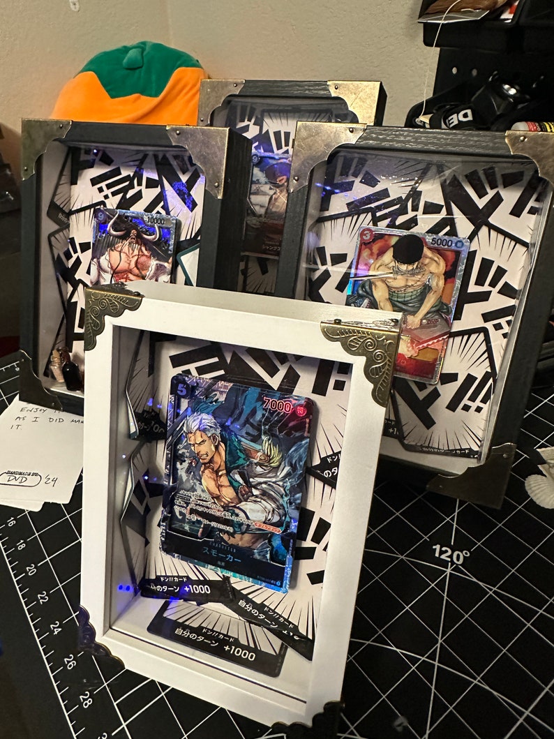 One Piece TCG 3D Shadow Boxes - Manga!! Edition - Bepo - Etsy