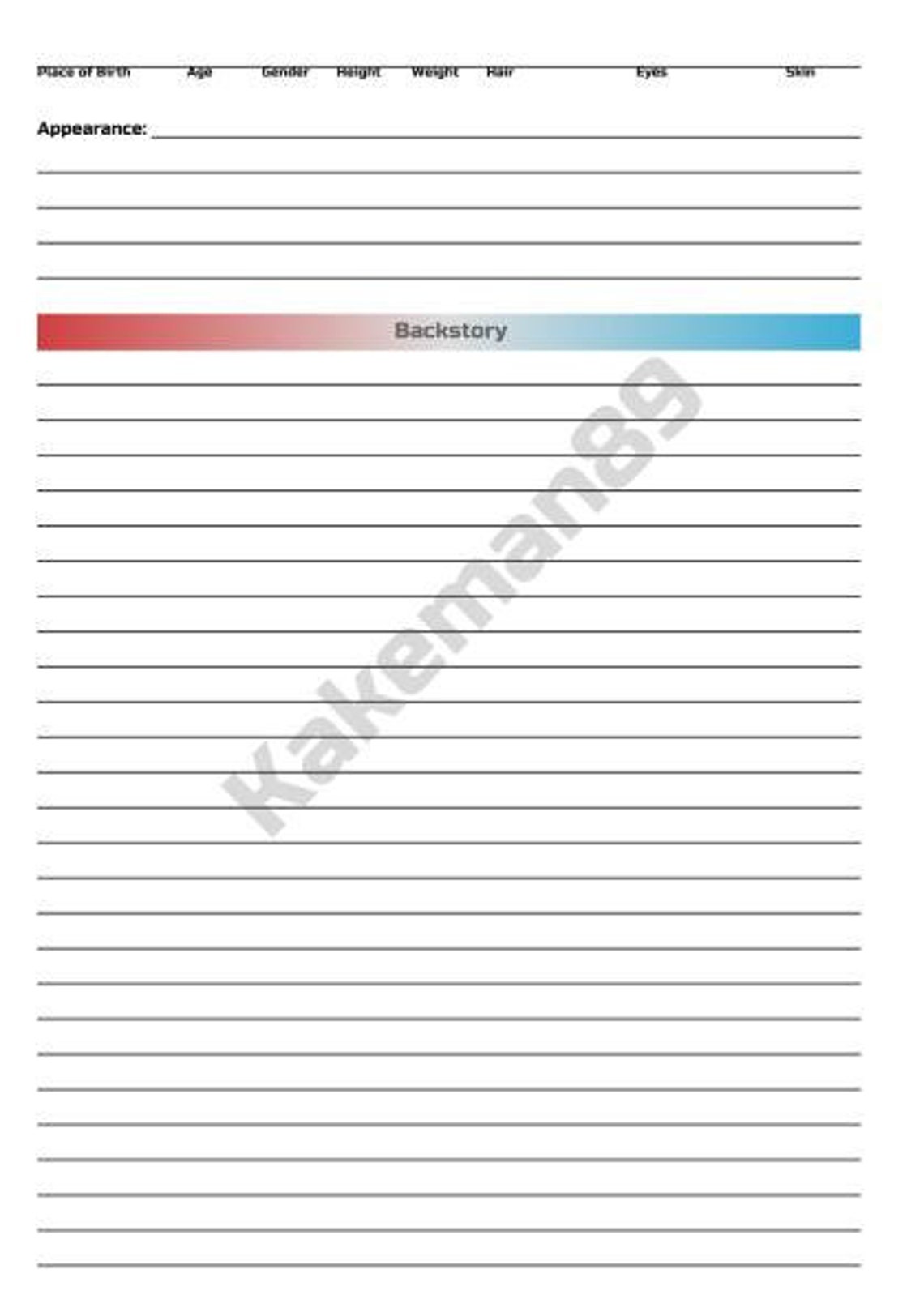 SW5E Character Journal (small Adventure) - Etsy