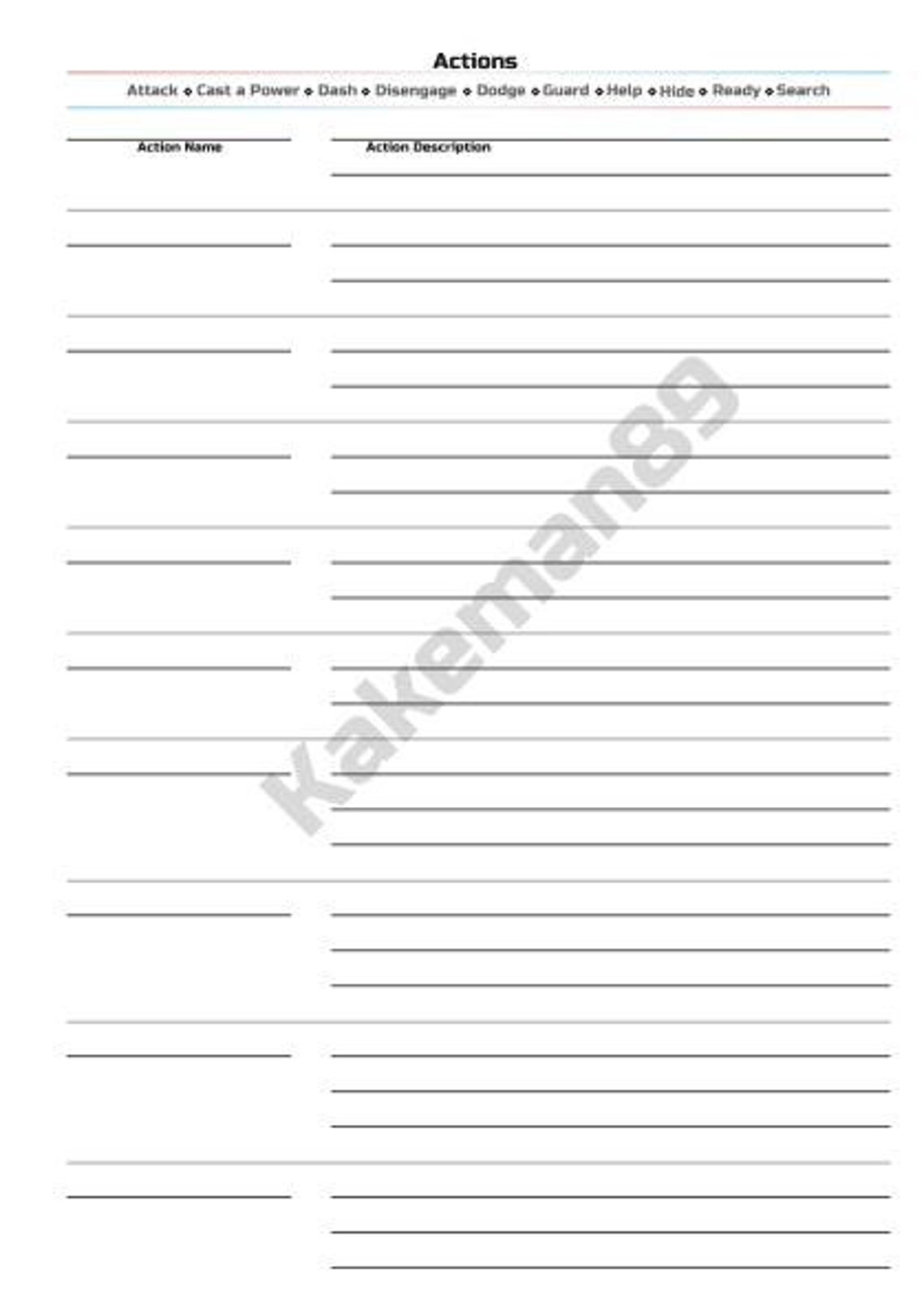 SW5E Character Journal (small Adventure) - Etsy