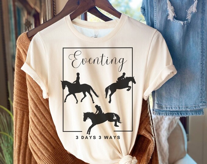 Eventing Shirt, Horses, Horse Shirt, Cross Country, Stadium, Dressage ...