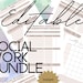 Editable Social Worker Journal, Social Worker Notebook, Social Worker ...