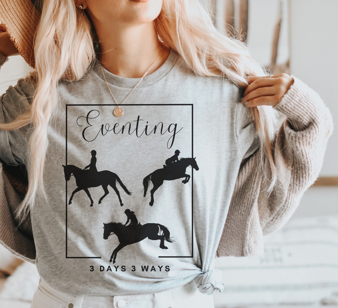 Eventing Shirt, Horses, Horse Shirt, Cross Country, Stadium, Dressage ...