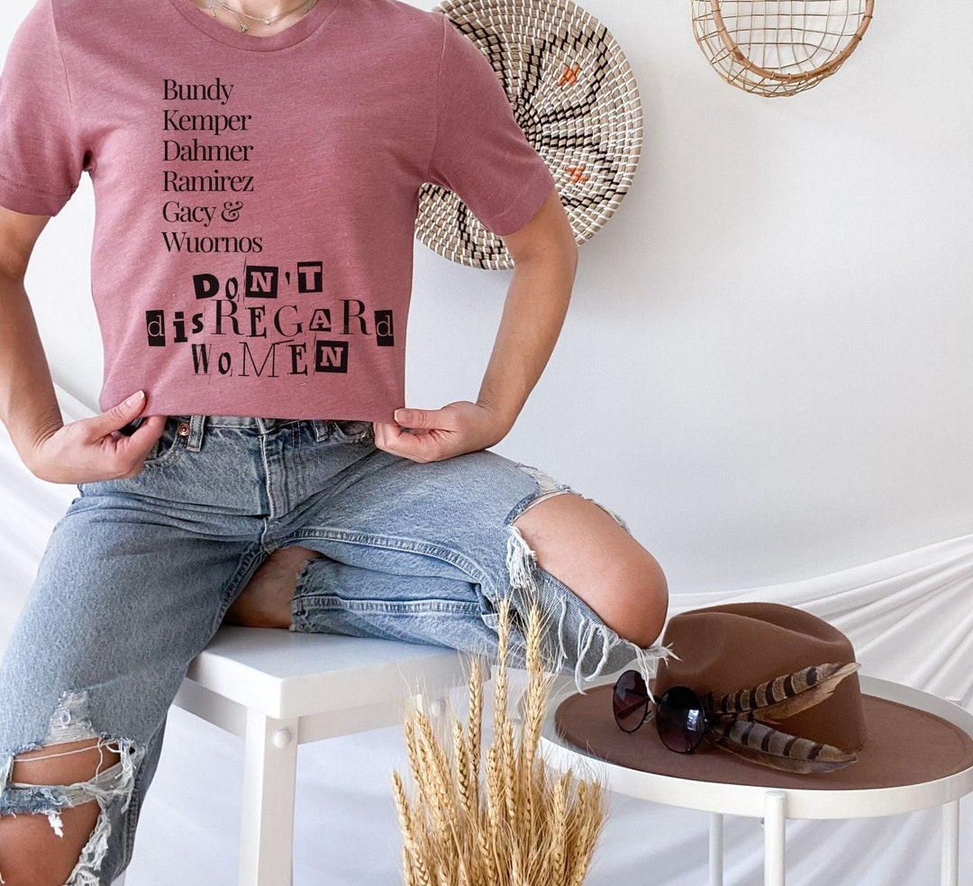 True Crime Shirt, Serial Killers, Women Equality Shirt, Bundy, Dahmer ...