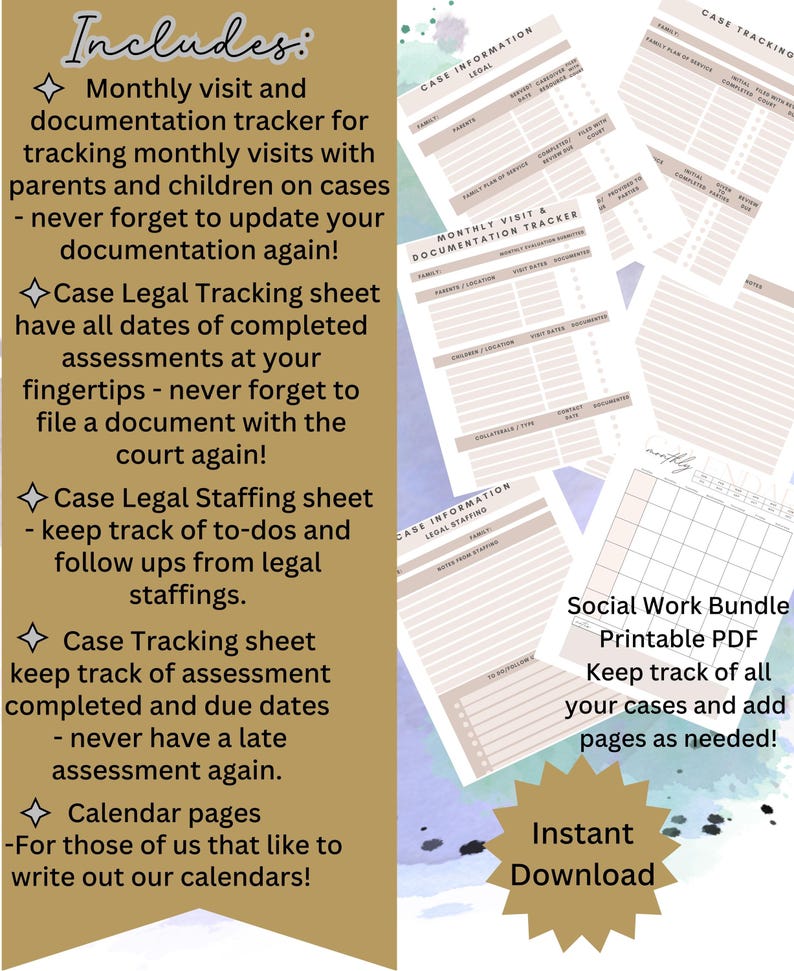 Editable Social Worker Journal, Social Worker Notebook, Social Worker ...