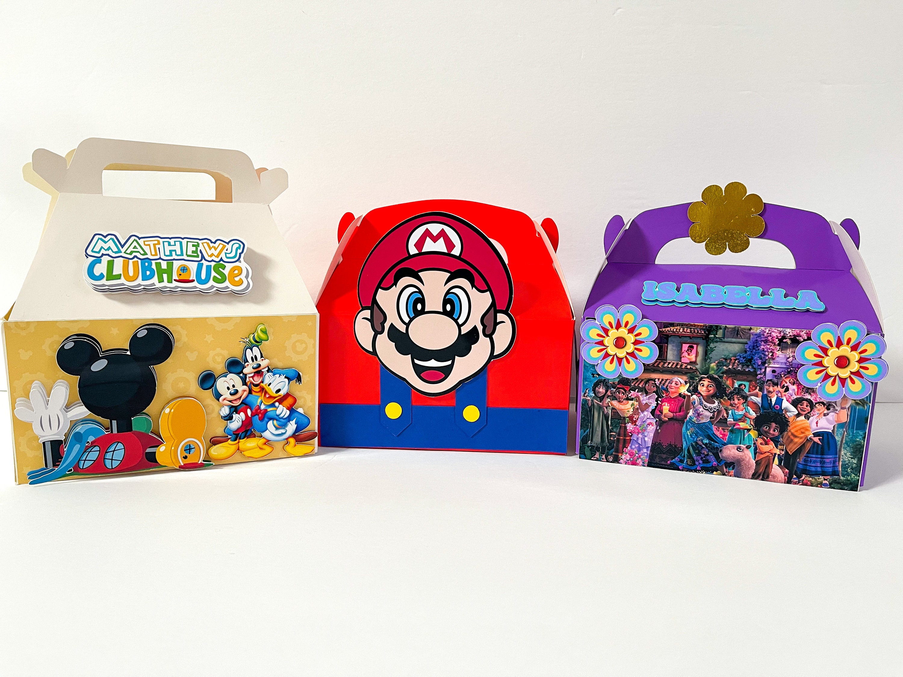 Super Mario Personalized 3D Gable Box Custom Gable Boxes - Etsy