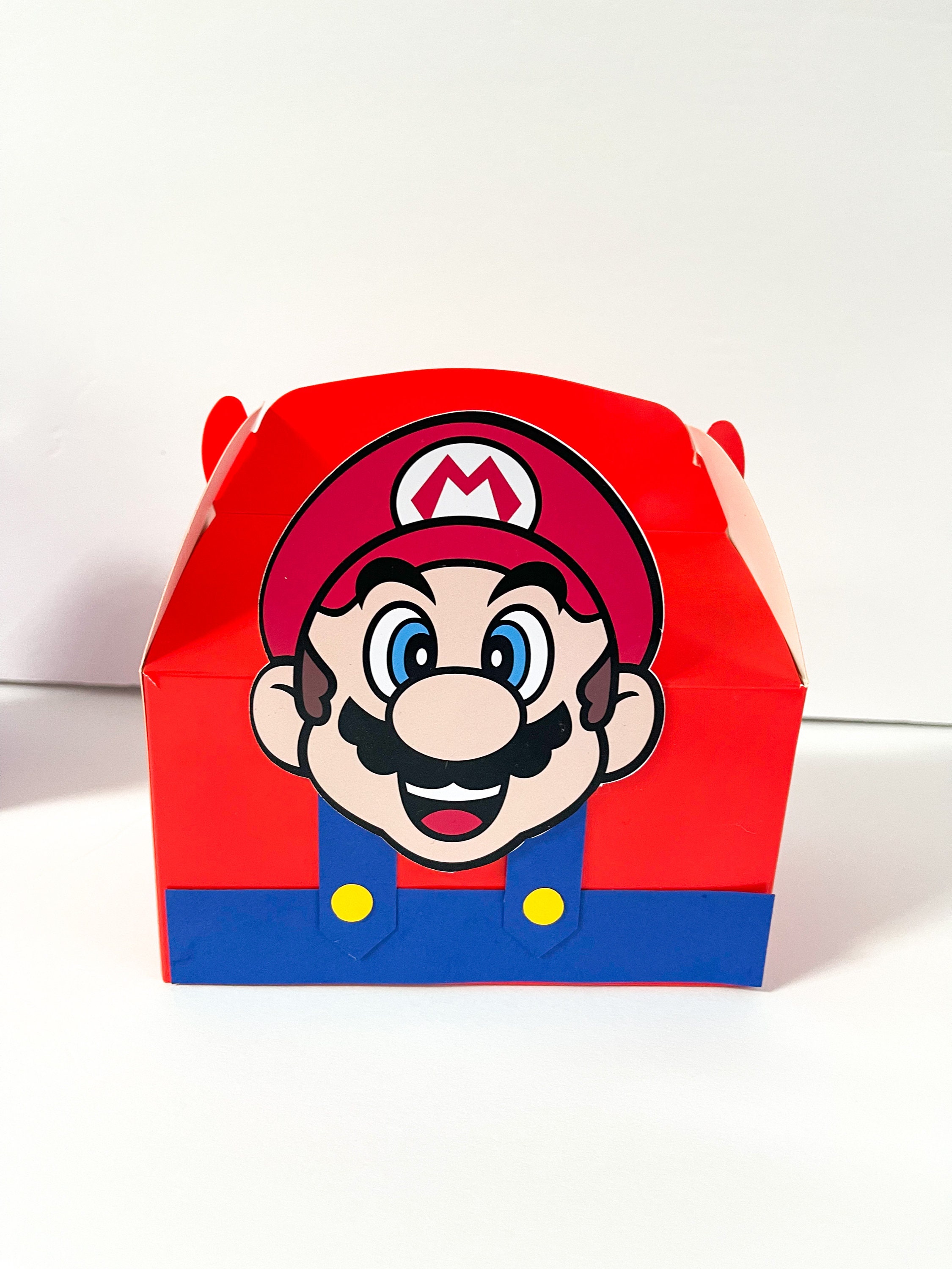 Super Mario Personalized 3D Gable Box Custom Gable Boxes - Etsy