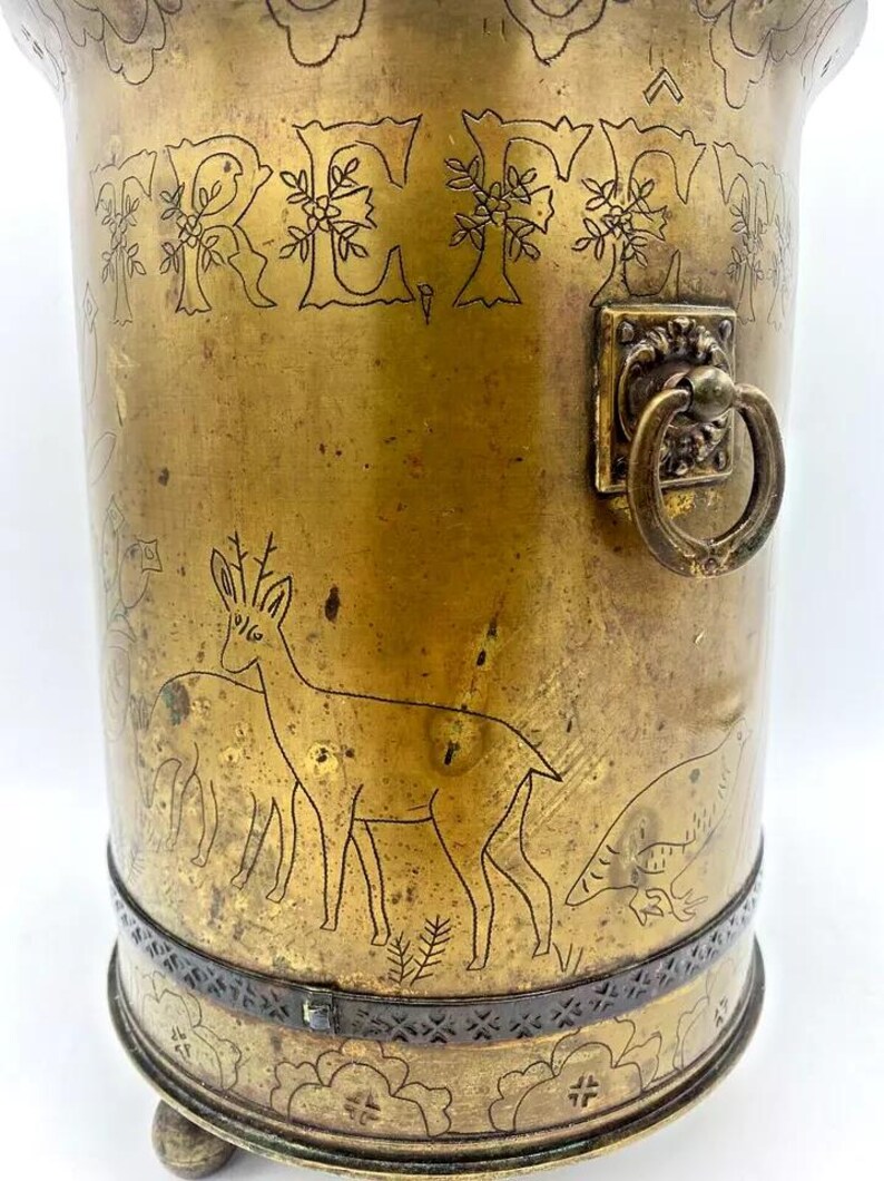 Heavy Antique French Trench Art Planter Early 1900's Copper - Etsy
