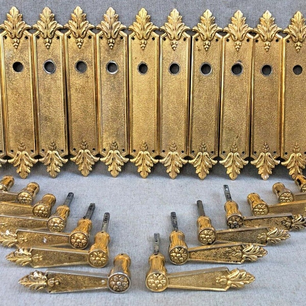 Antique French Door Handles - Etsy