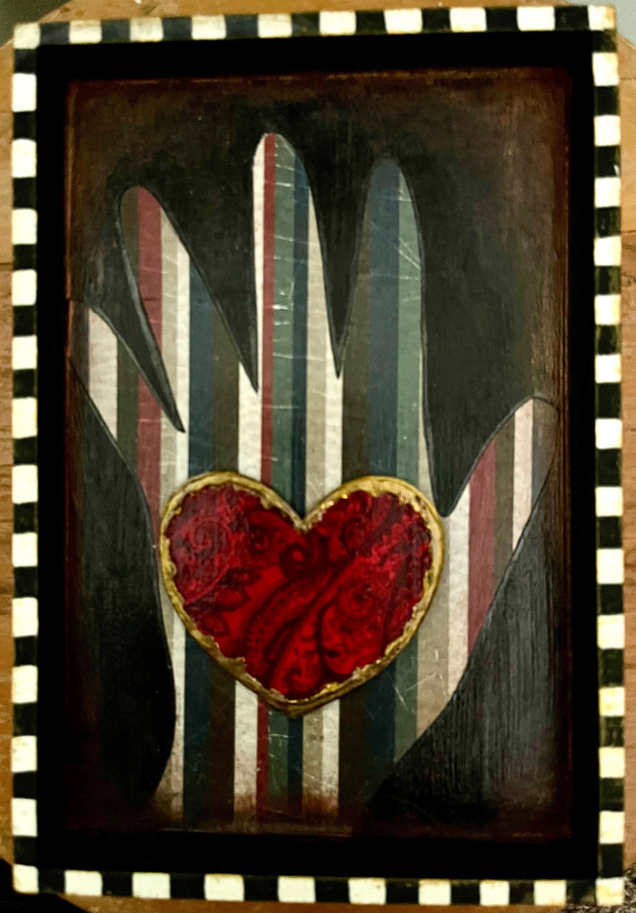 Heart in Hand, Heart Art, Heart in Hand Decor, Love. Anniversary ...