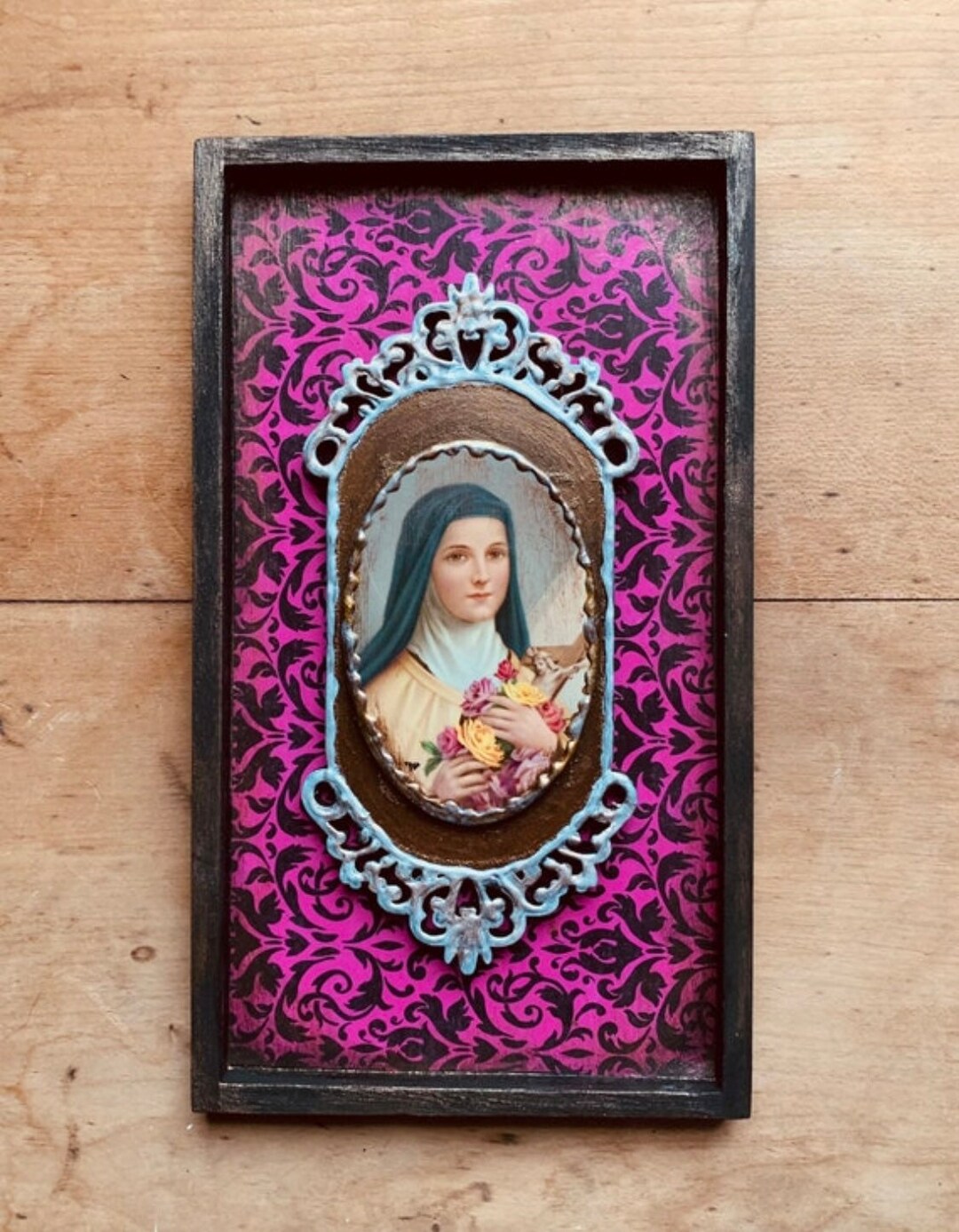The Little Flower, St Therese of Lisieux, Saint Art, One of a Kind ...