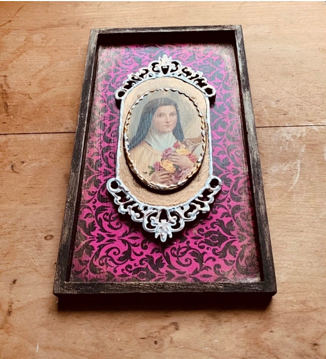 The Little Flower, St Therese of Lisieux, Saint Art, One of a Kind ...