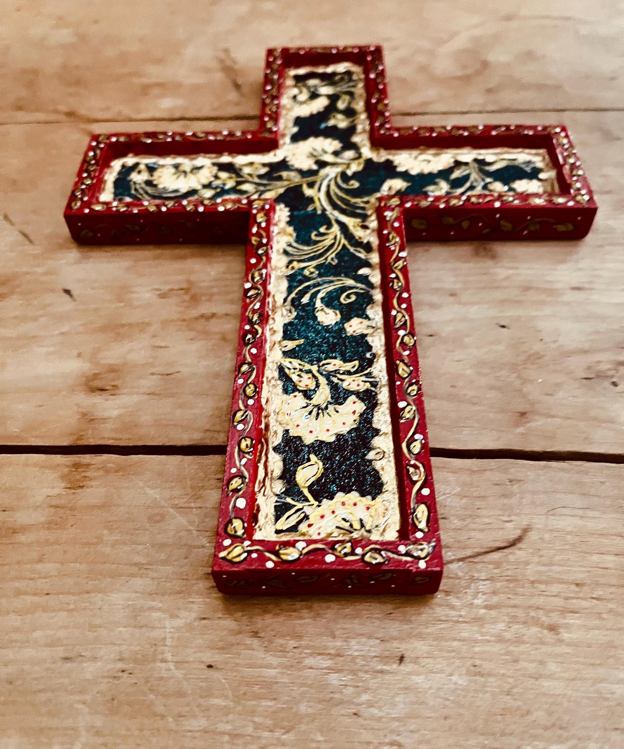 Cross, Wall Cross, Cross Art, Cross Decor, Religious Gift, Religious ...