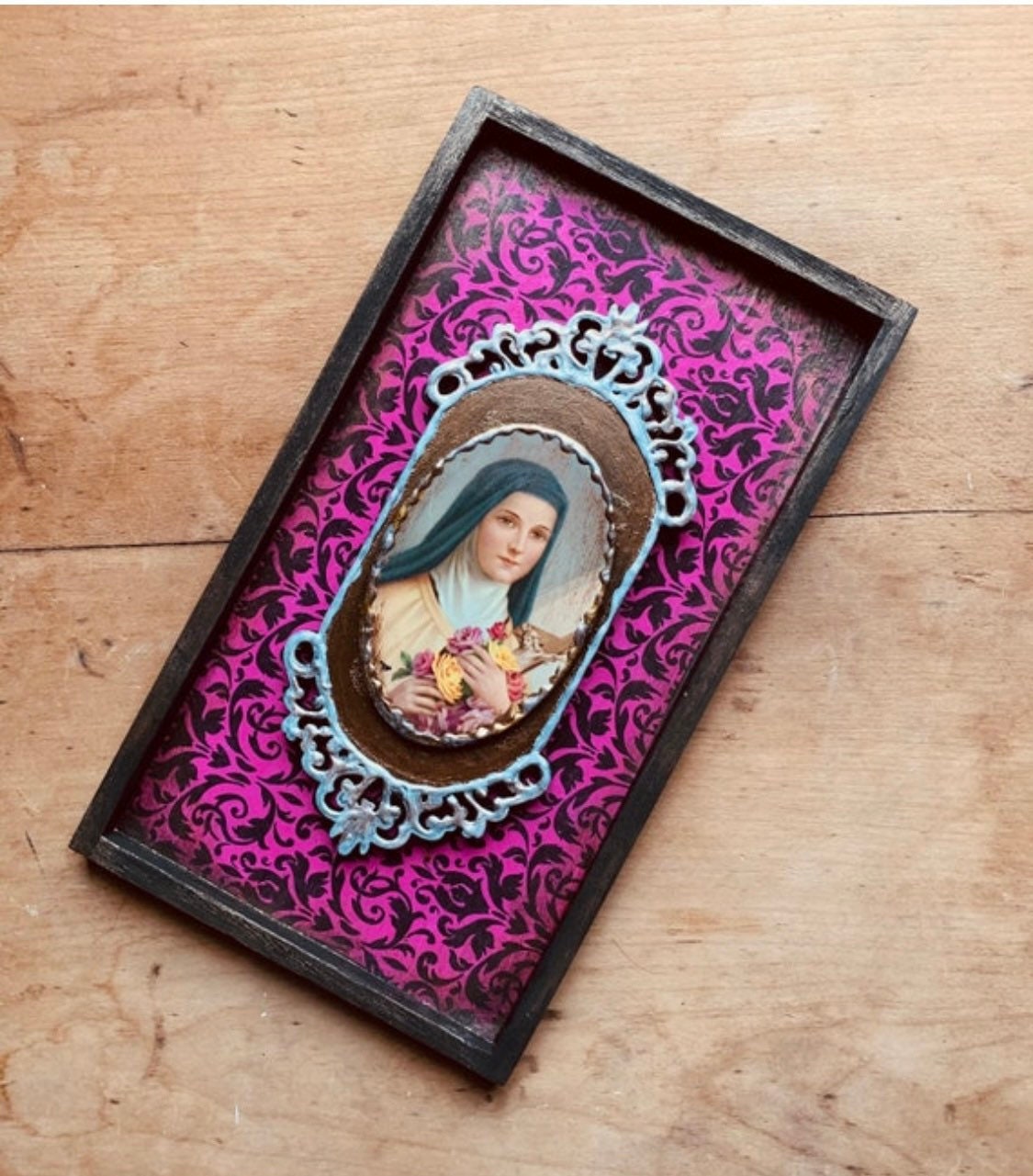 The Little Flower, St Therese of Lisieux, Saint Art, One of a Kind ...