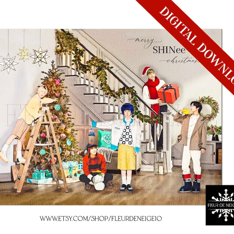Shinee Digital Prints - Etsy