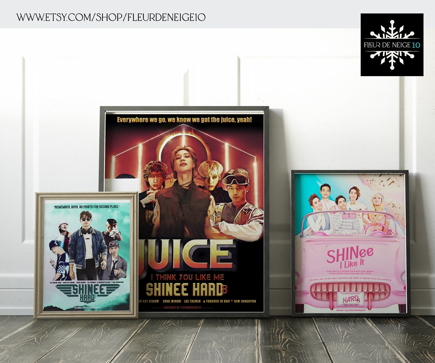 Shinee Kpop Barbie Movie Poster Art Print Watercolor Illustration ...