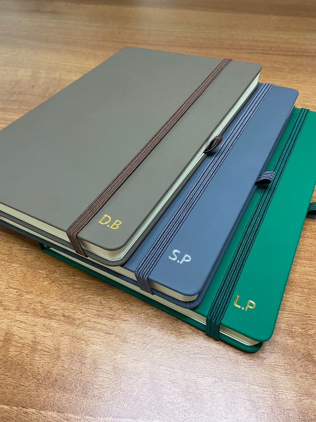 Initial Notebook Present - Personalised Notebook - Luxury Personalised ...