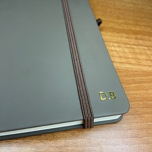 Initial Notebook Present - Personalised Notebook - Luxury Personalised ...