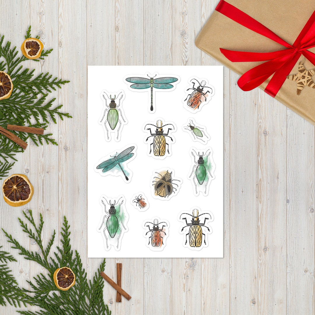Bug Sticker Sheet - Etsy