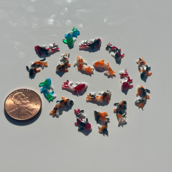 Miniature Koi Fish - Etsy