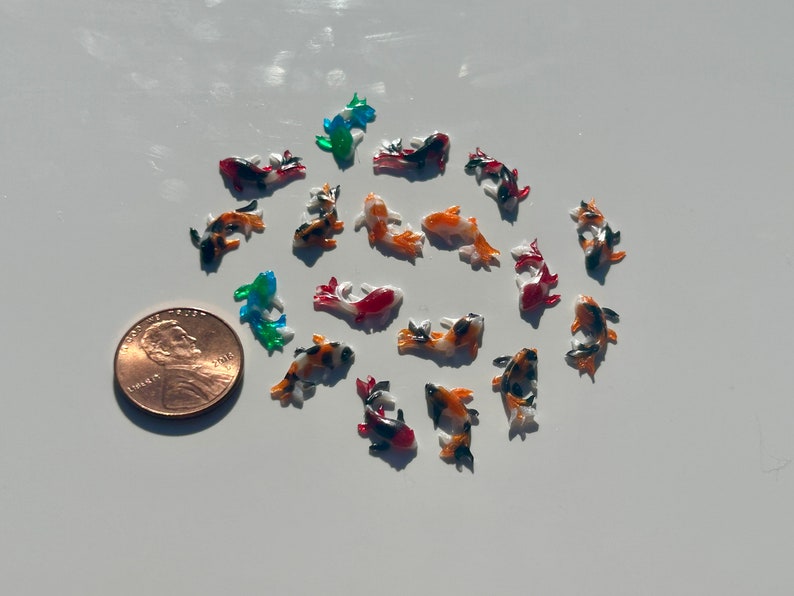 Miniature Koi Fish - Etsy
