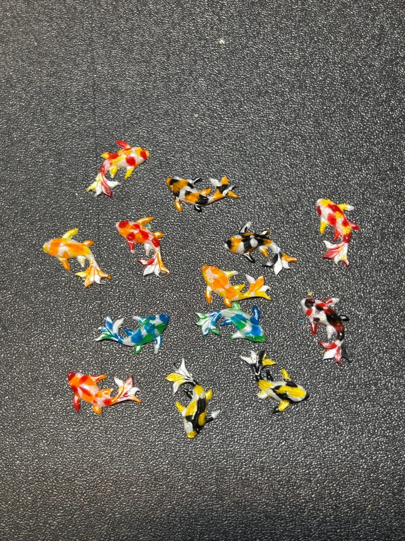 Miniature Koi Fish - Etsy