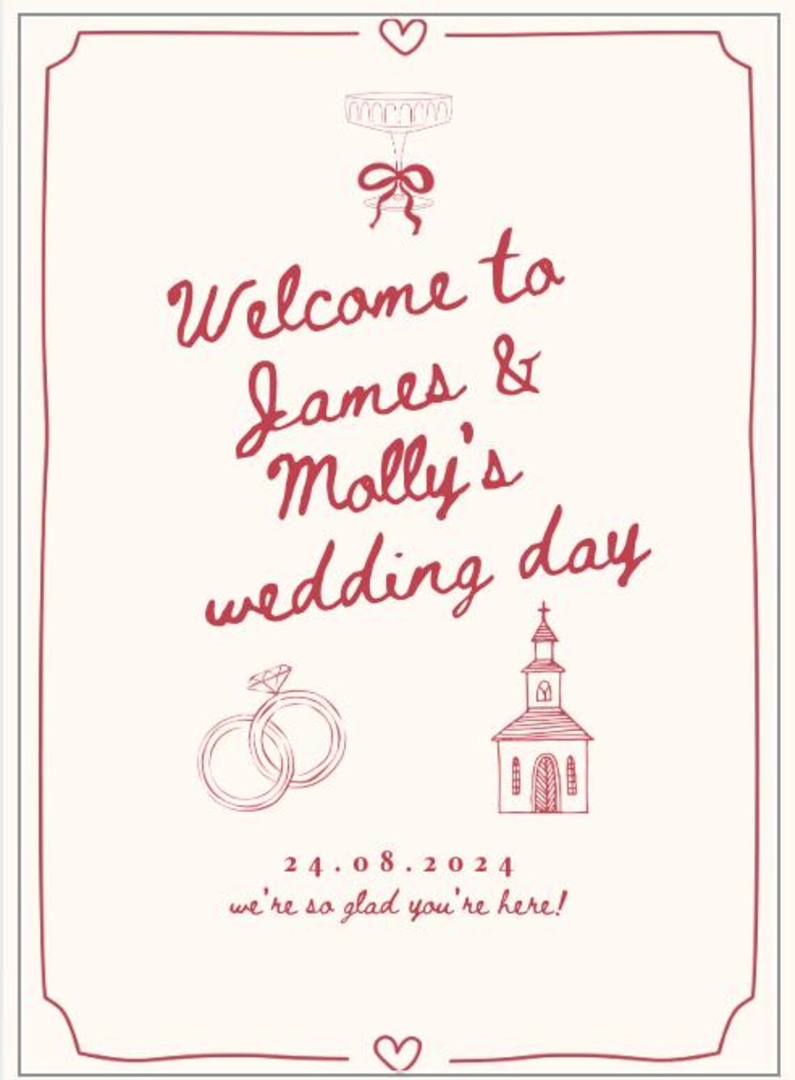 Editable Wedding Order of Service Template – Vicar-approved ...