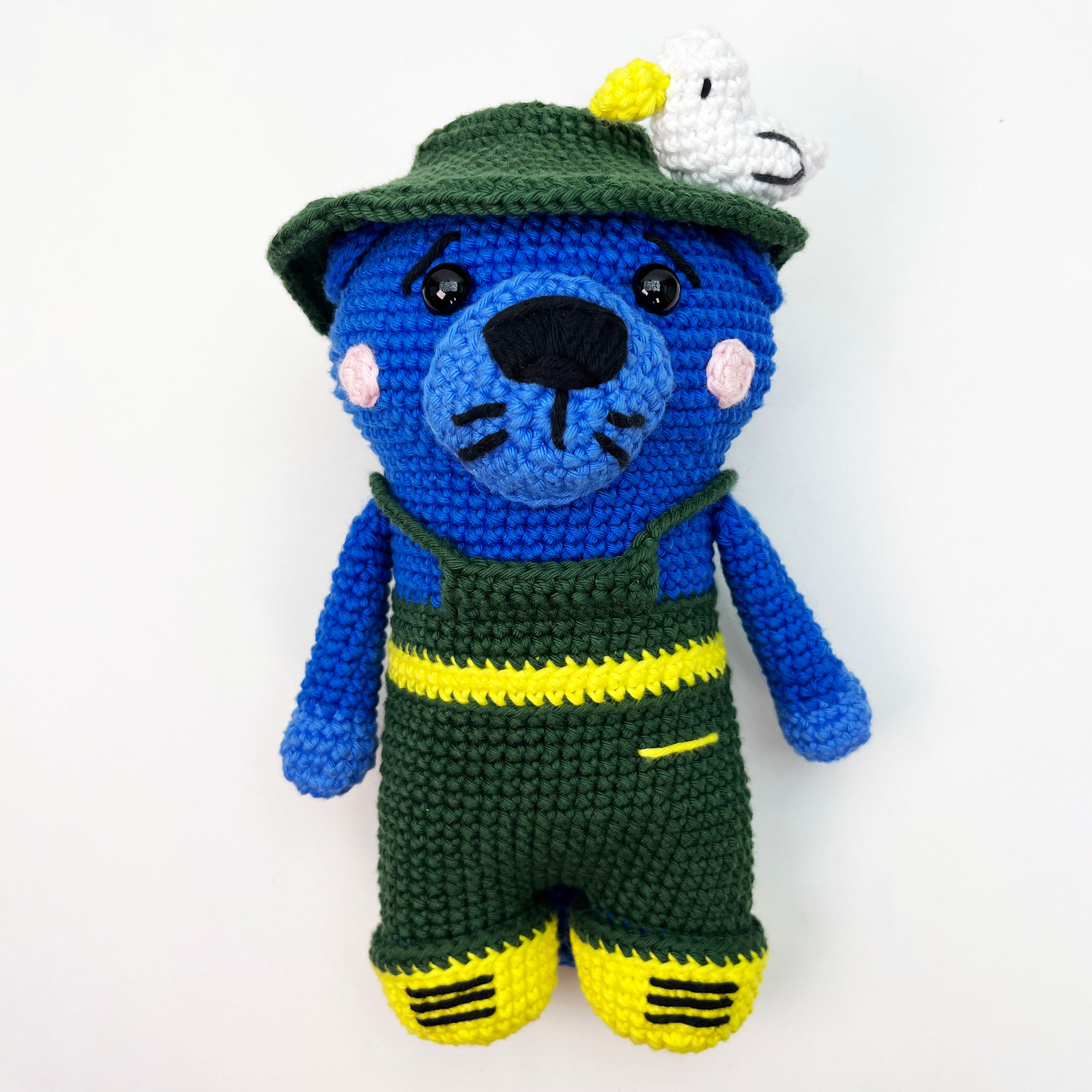 Crochet Pattern by Knotty Bear Crochet, Otis the Otter Amigurumi Diy ...