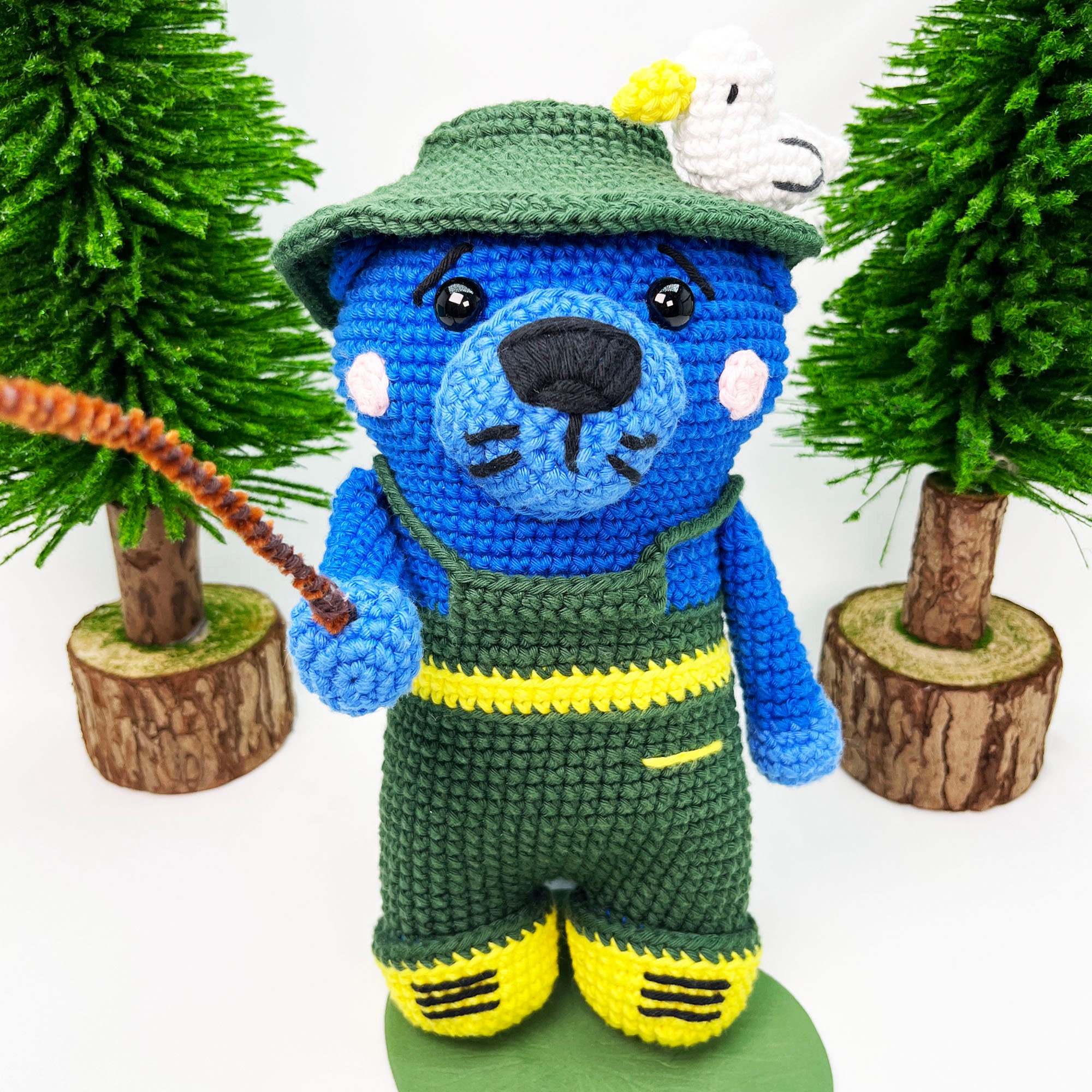 Crochet Pattern by Knotty Bear Crochet, Otis the Otter Amigurumi Diy ...