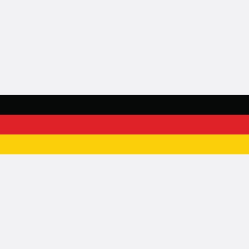 German Stickers 8 Pack 30inch Full Coverage German Flag Decal - Etsy