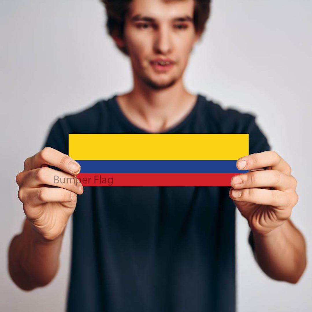 Colombian Sticker | 8 Pack | 30inch Full Coverage | Colombia Flag Decal ...